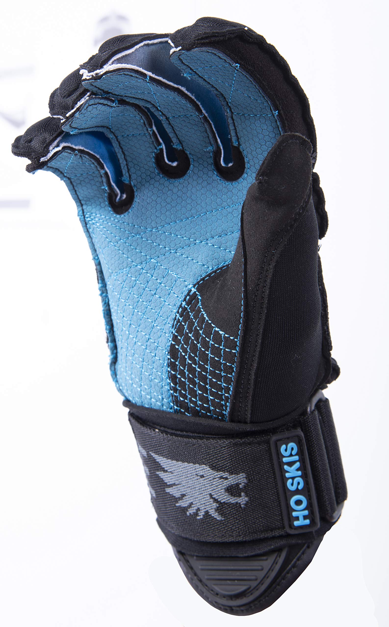HO Syndicate Legend Inside Out Mens Waterski Gloves Black/Blue Sz M