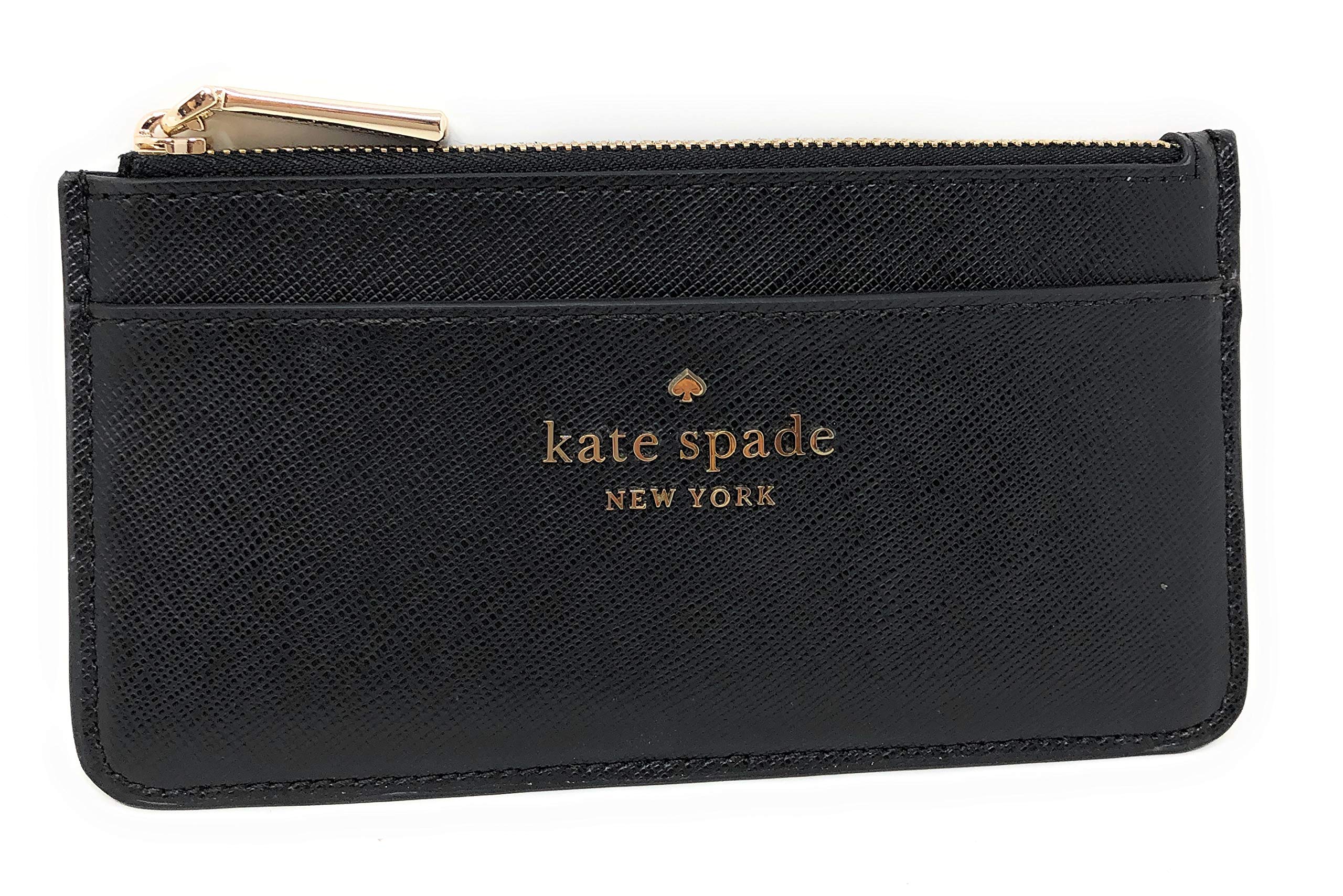 Kate Spade New York Small Card Holder Wallet Slim Large Black