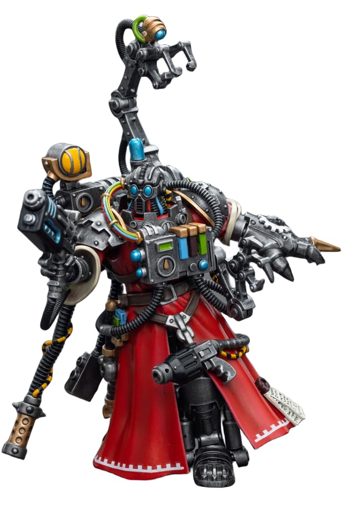 HiPlay JoyToy Warhammer 40K Collectible Figure: Adeptus Mechanicus Cybernetica Datasmith 1:18 Scale Action Figures (JT7721)