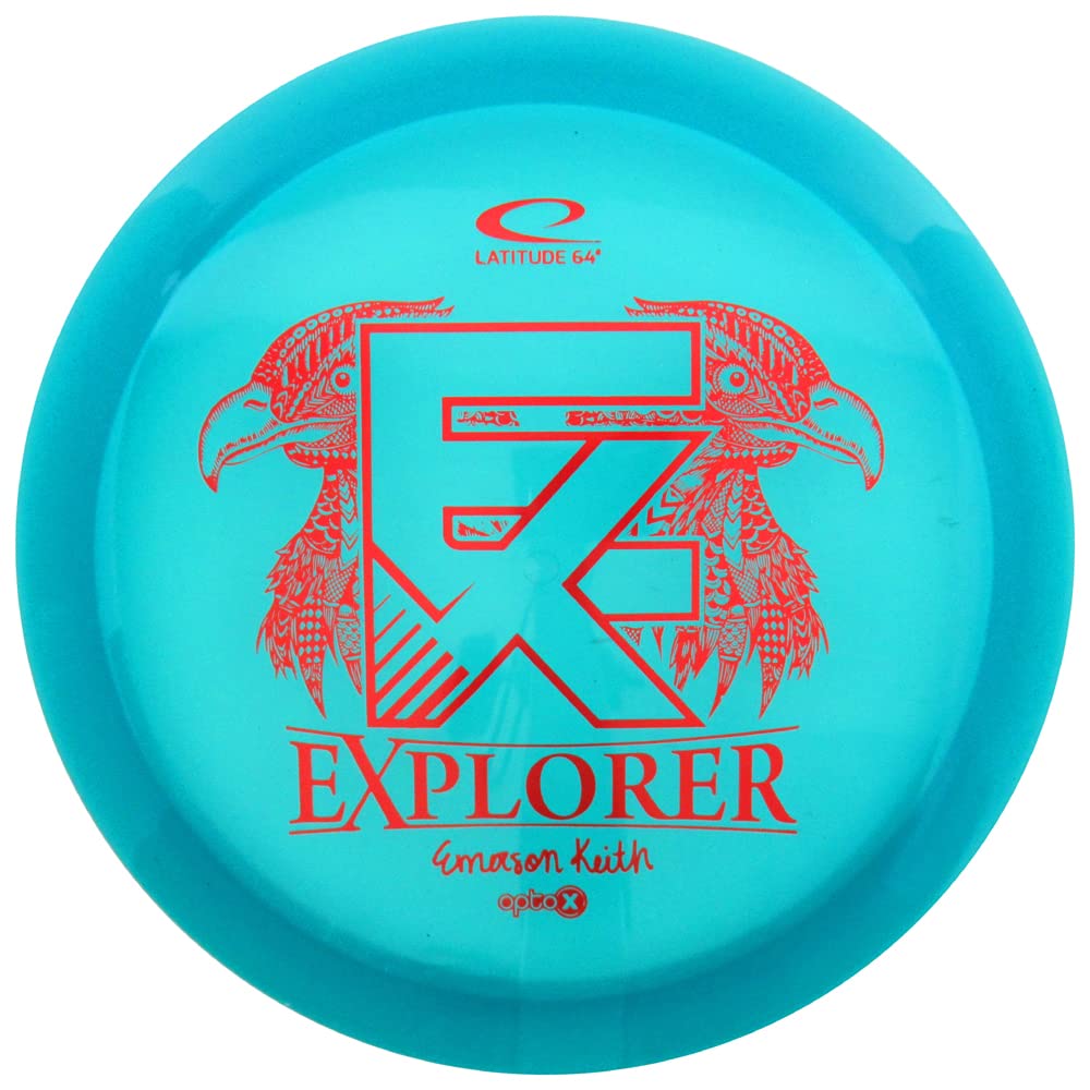 Latitude 64 Limited Edition 2022 Team Series Emerson Keith Opto-X Explorer Fairway Driver Golf Disc [Colors Will Vary] - 173-176g