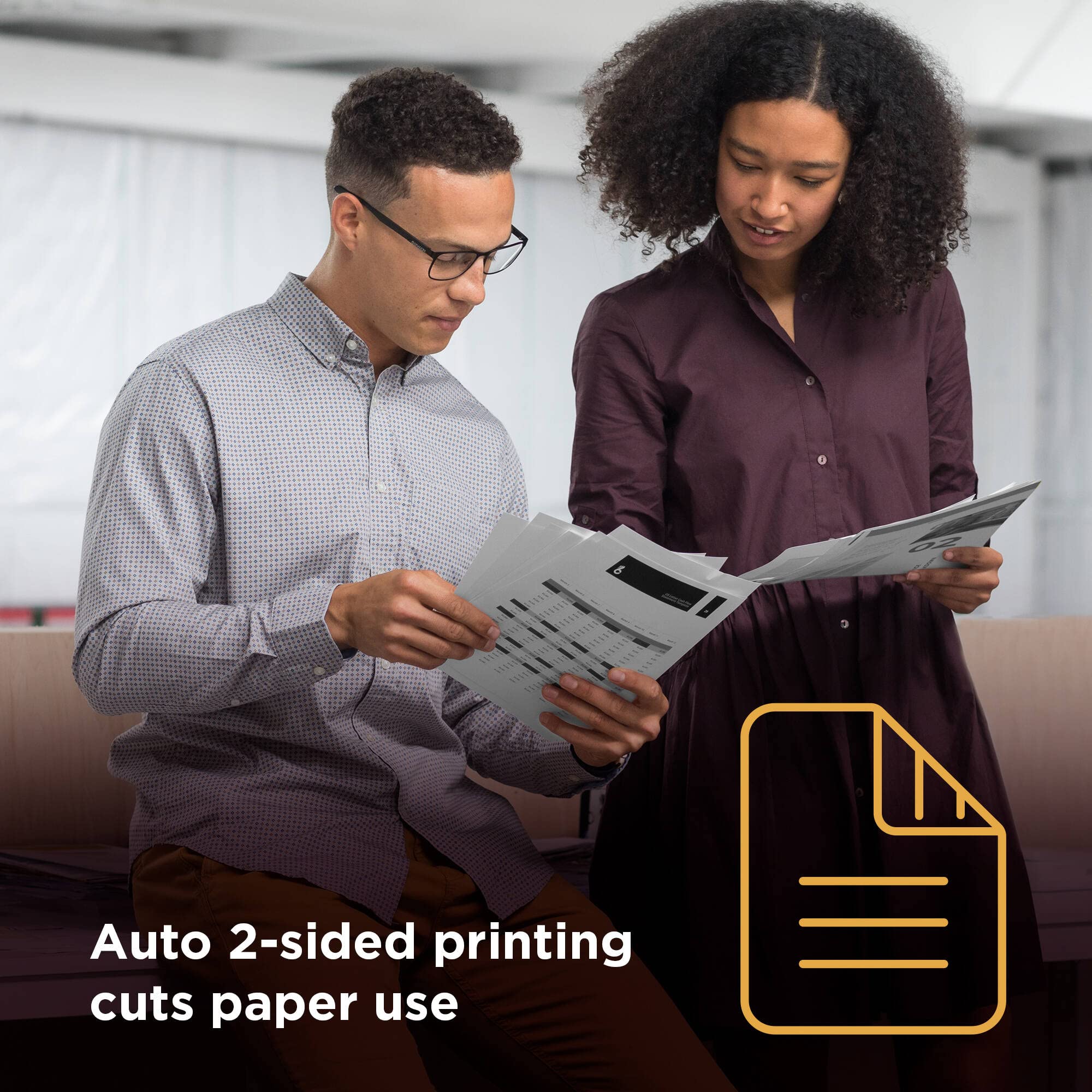 HP Laserjet Pro 4001 dn Single-Function Monochrome Laser Printer, White - Print only - Mobile Printing, 42 ppm, 1200 x 1200 dpi, Auto 2-Sided Printing, 8.5 x 14, Ethernet, Hi-Speed USB