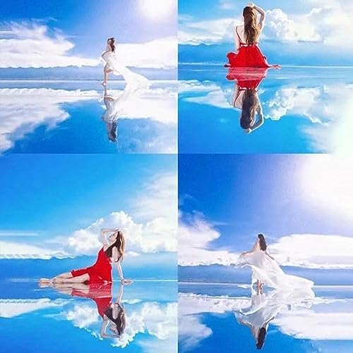 Smartphone Camera Mirror Reflection Clip Kit, 2023 New Adjustable Phone Camera Mirror Reflection Clip Kit, Mirror Reflection for Phone Camera, Mirror Reflection Clip Kit (White)
