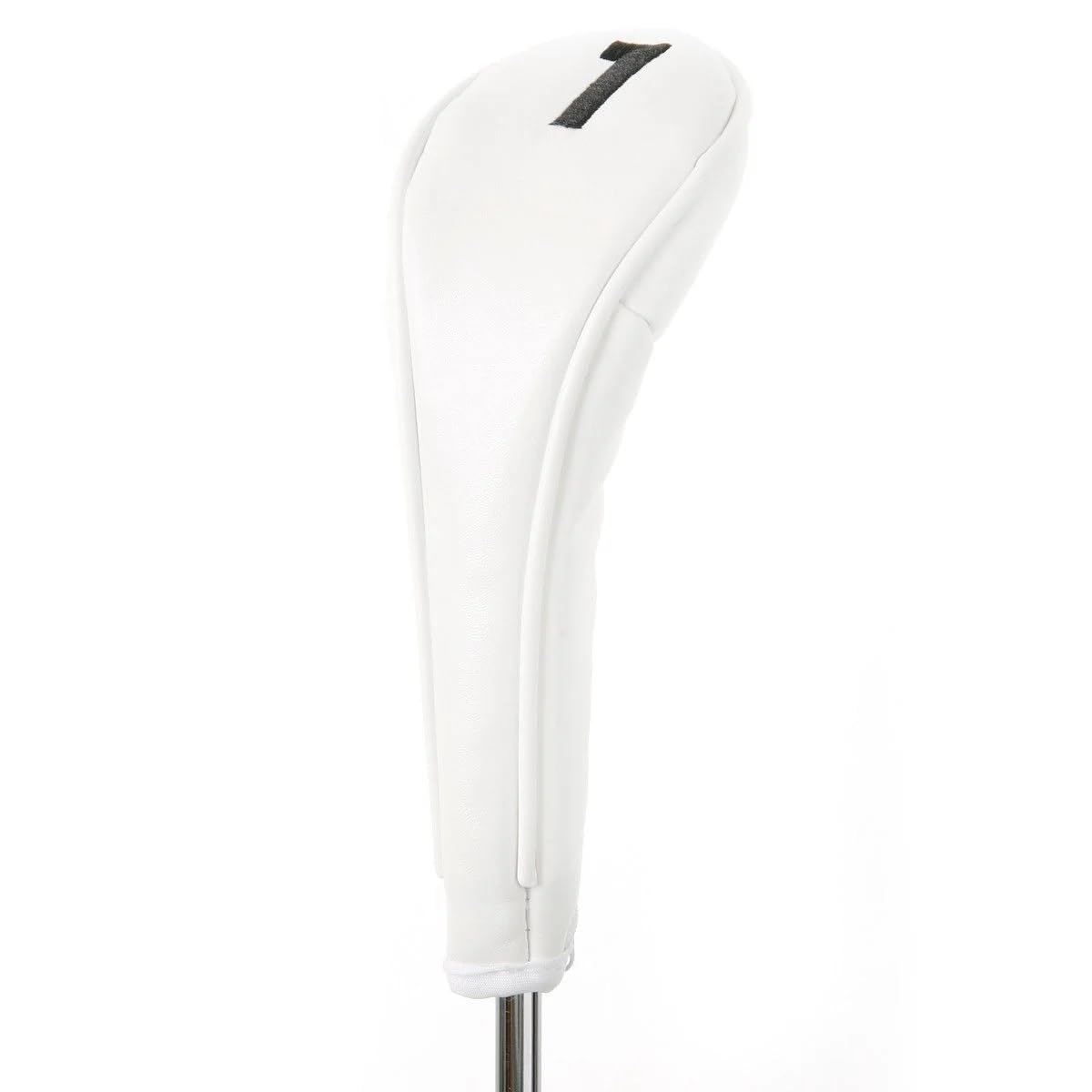 Hireko No Logo 5 Hybrid Head Cover, White
