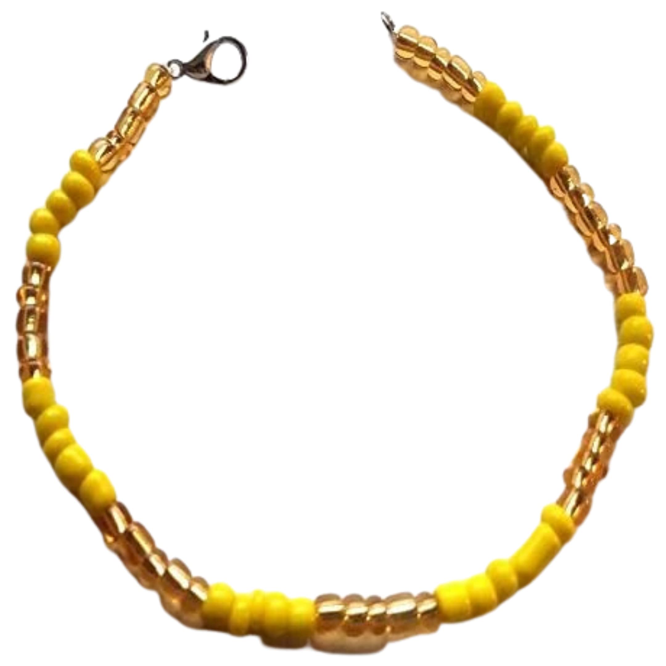 Ilde de ochun de cuentas,bracelets,ilde