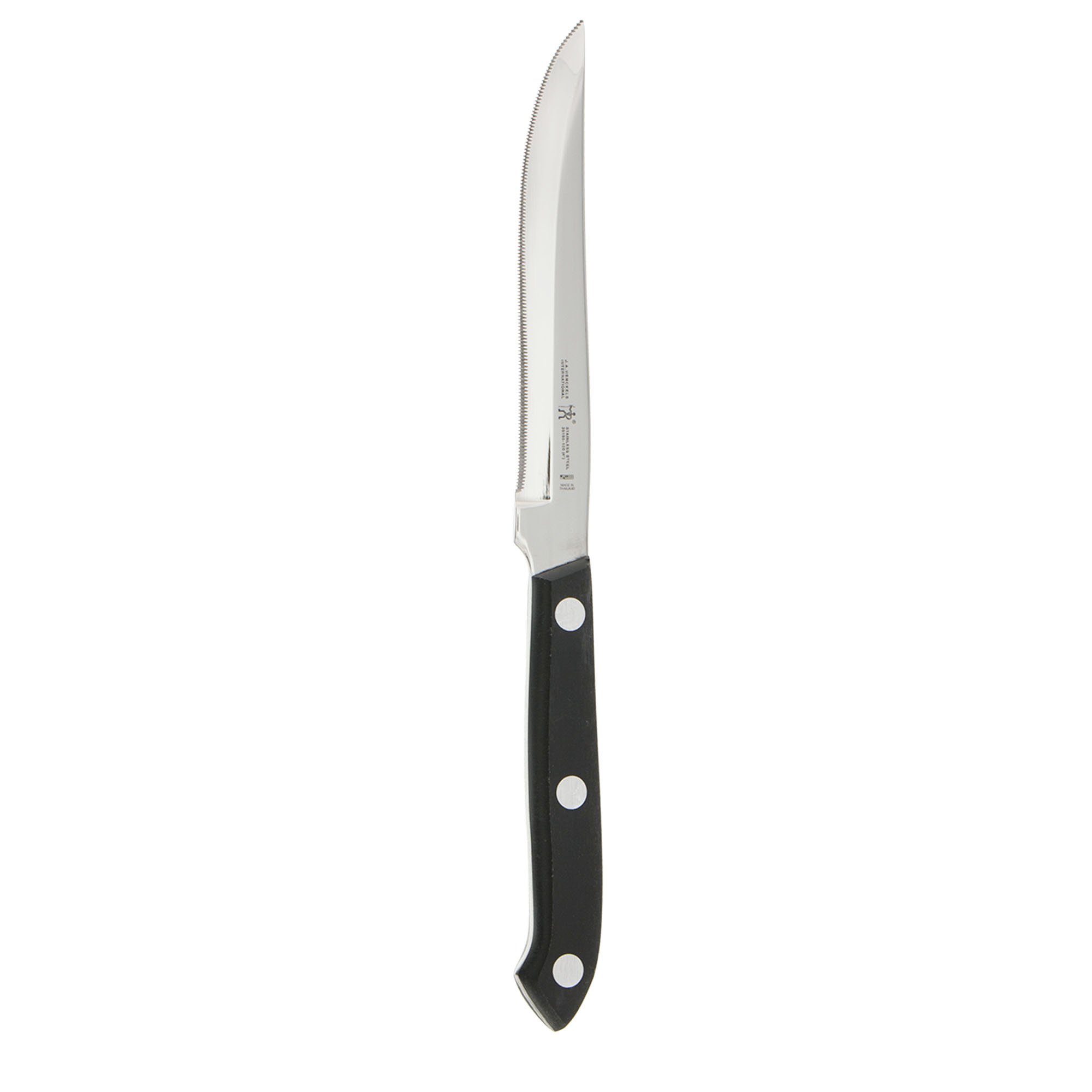 HENCKELS Forged Premio 14-pc Knife Set with Block, Chef Knife, Paring Knife, Utility Knife, Steak Knife Set, Black, Stainless Steel