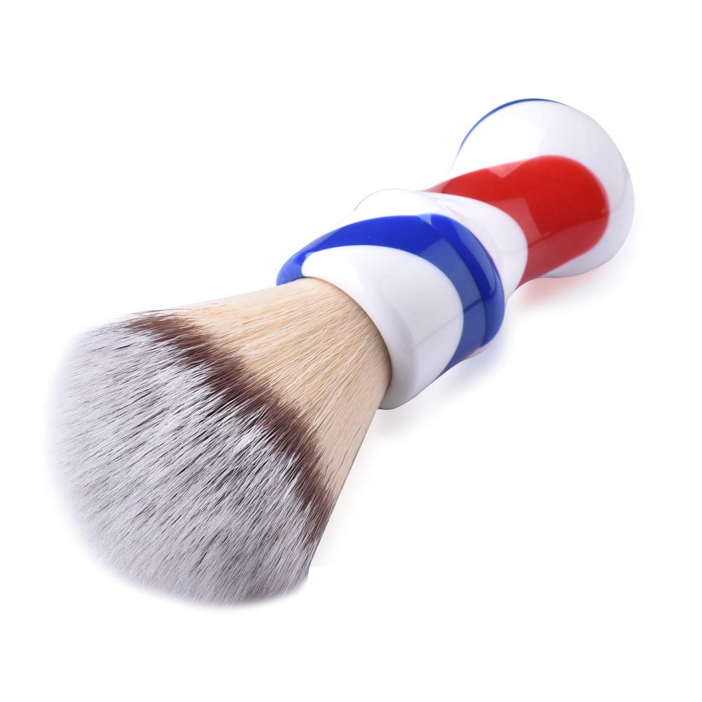 Je&Co Luxury Shaving Brush for Men, 24mm Dense Knot with Classical Handle