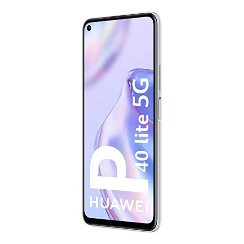 HUAWEI P40 Lite 5G Dual-SIM 128GB ROM + 6GB RAM (GSM Only | No CDMA) Factory Unlocked Android Smartphone (Space Silver) - International Version