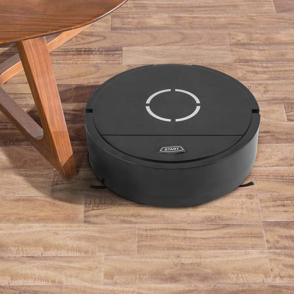 Jectse Sweeping Robot,USB Charging Automatic Sweeping Robot,Household Intelligent Vacuum Cleaner Robot, Strong Absorption of Hair, Fine Debris and Other Debris, Intelligent Avoid Obstacles
