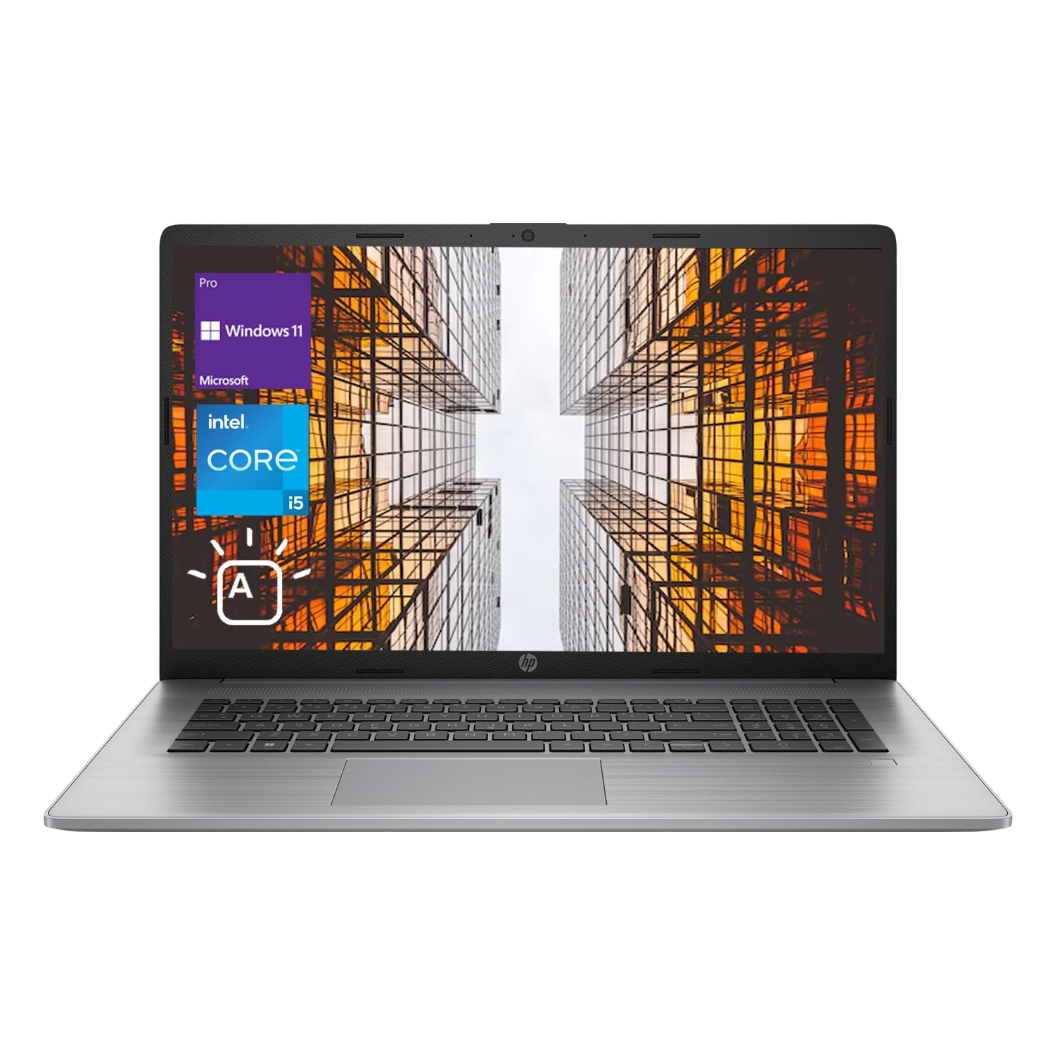HP Probook 470 G9 Business Laptop, 17.3" FHD Display, Intel Core i5-1235U(> i7-1165G7) Processor, 32GB RAM, 2TB SSD, Backlit Keyboard, HDMI, Webcam, Wi-Fi 6, Windows 11 Pro, Silver