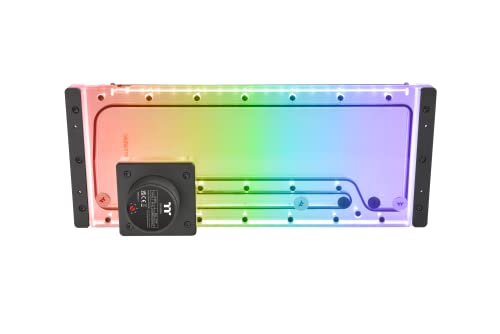 Thermaltake Pacific Core P6 DP-D5 Plus Distro-Plate with Pump Combo, specifically Designed for The Core P6 Chassis, 350ml Capacity, CL-W344-PL00SW-A ,Black