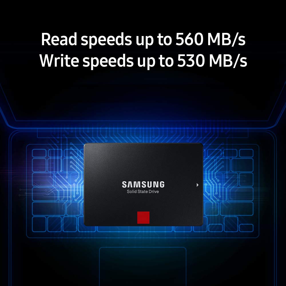 Samsung 860 PRO 4TB 2.5 Inch SATA III Internal SSD (MZ-76P4T0BW)