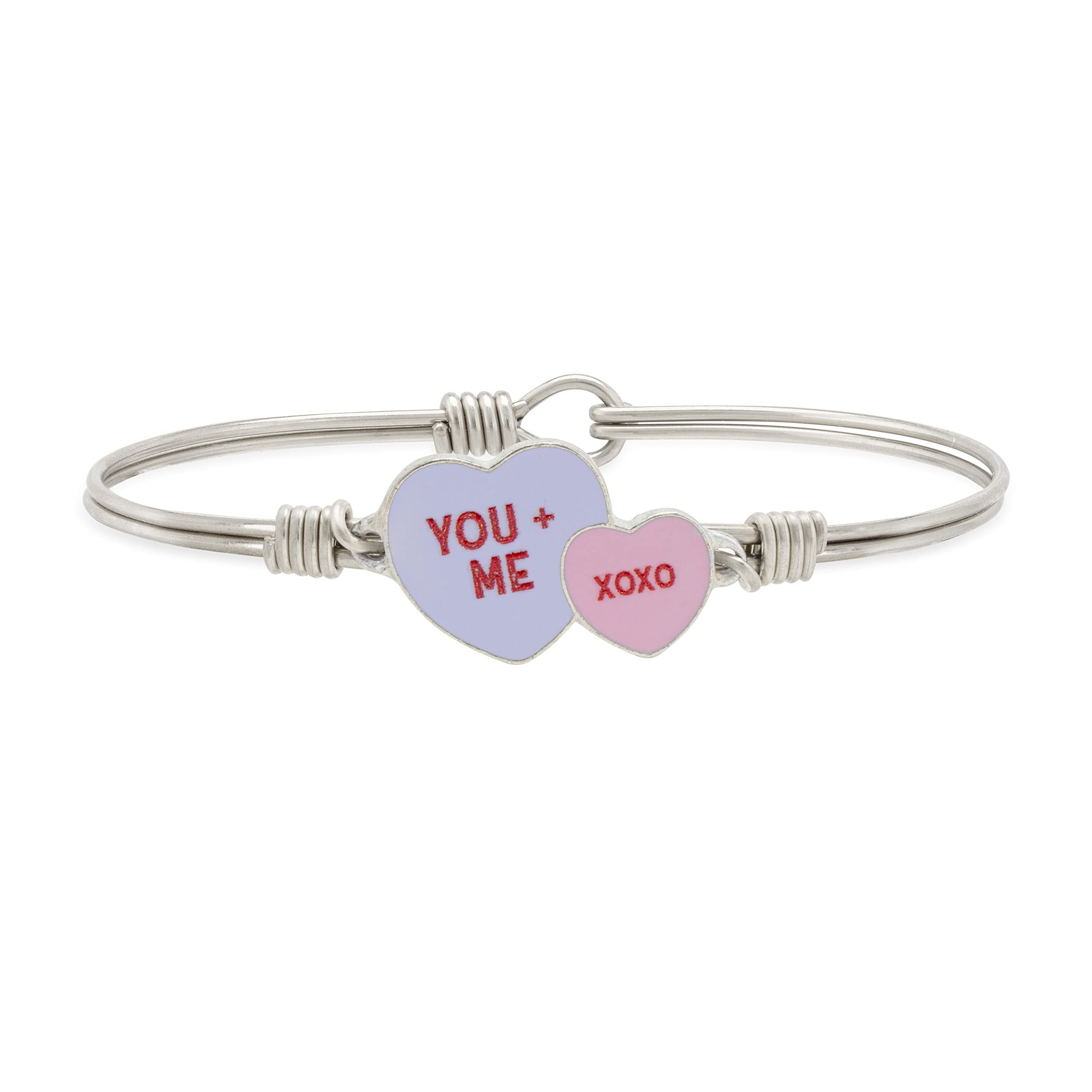 Luca + Danni Sweethearts® x You + Me XOXO Bangle Bracelet, Made in USA
