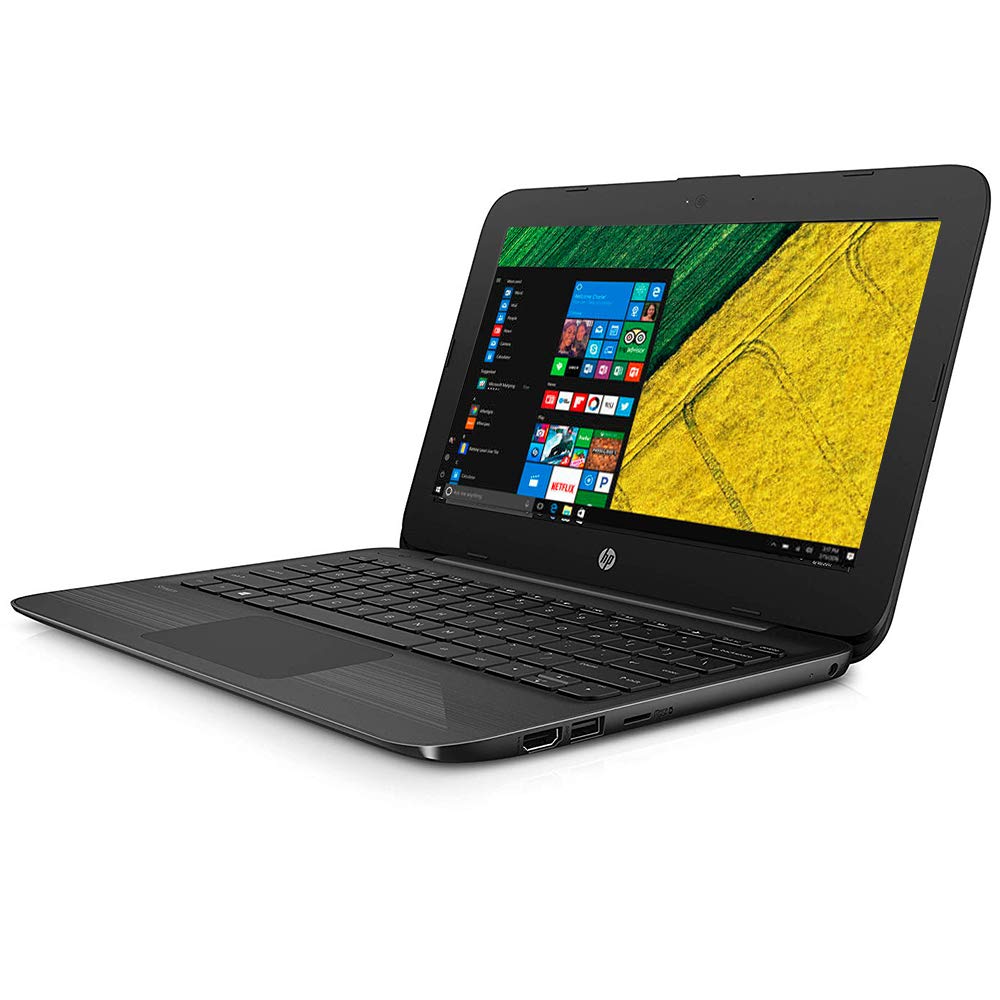 HP 2019 Premium Flagship Stream Laptop Notebook Computer 11.6" HD Display Intel Celeron N4000 Processor 4GB RAM 32GB eMMC + 128GB microSD Webcam Bluetooth 4.2 Office 365 Personal-1yr Win10 S