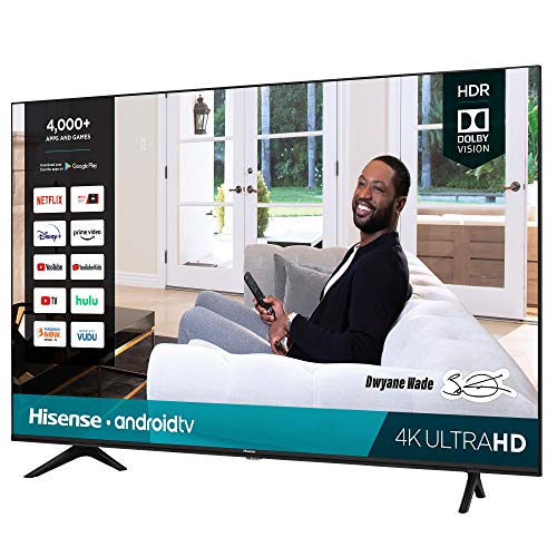 Hisense 85-Inch 4K Ultra HD Android Smart TV with Alexa Compatibility (85H6570G, 2020 Model)