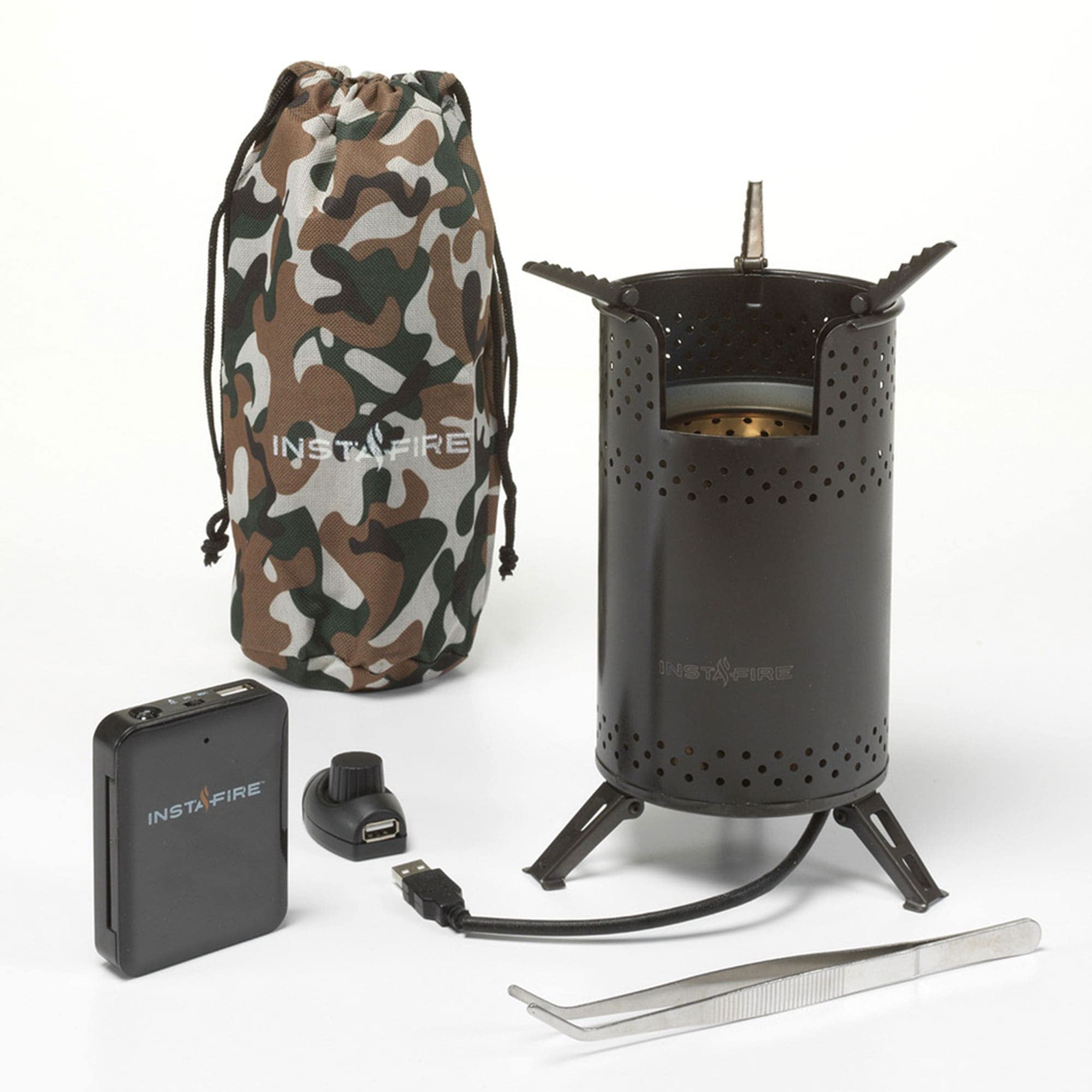 INFERNO Outdoor Biomass Stove (Compact, Camping, Off-Grid, Emergency) by InstaFire