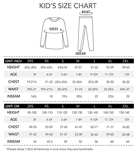 LAPASA Boy Thermal Underwear Set 100% Cotton Soft Long Johns Base Layer Kids Top Long Sleeves & Bottom Winter B10 11-12 Years Heather Gray