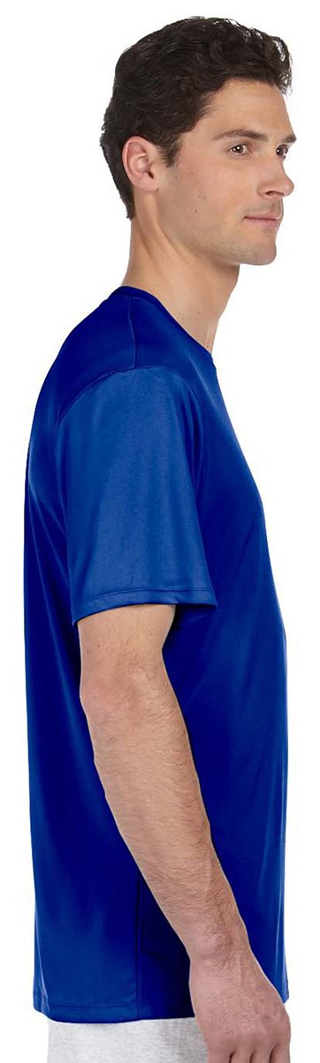 Hanes Sport Women's Short Sleeve Cool DRI Performance Tee, White, Medium
