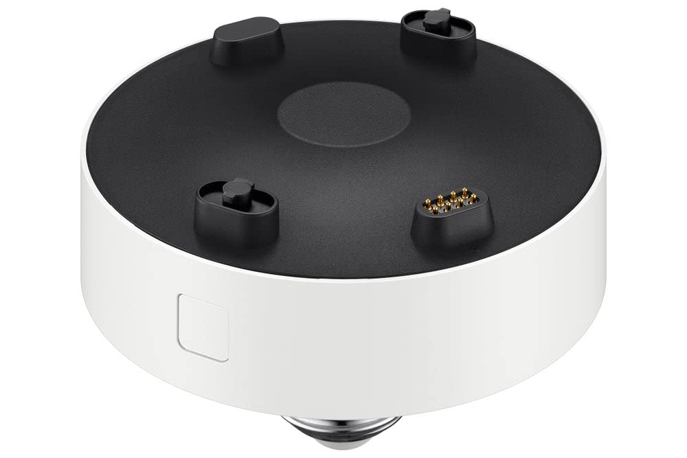 Samsung SP-LSP3BLAXZA 30"-100" HDR Freestyle Smart Portable Projector with a Samsung VG-FSA3BA The Freestyle Socket Adaptor for Freestyle Projector (2022)(USED)