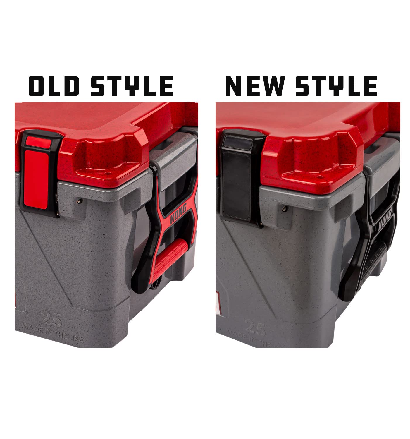 KONG Coolers | 20 Quart Cooler | Made in The USA | Durable Rotomolded Cooler (Rugged Red)