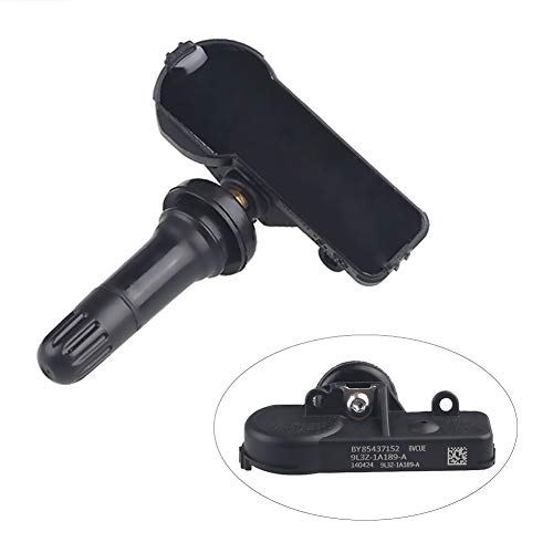 JDMON 4Pcs Pre-Programmed TPMS Tire Pressure Monitoring Systems Sensor Replacement for Ford F-150 Lincoln Mercury Explorer Escape Replaces OE# DE8T-1A180-AA,9L3Z-1A189-A, 9L3Z1A189A