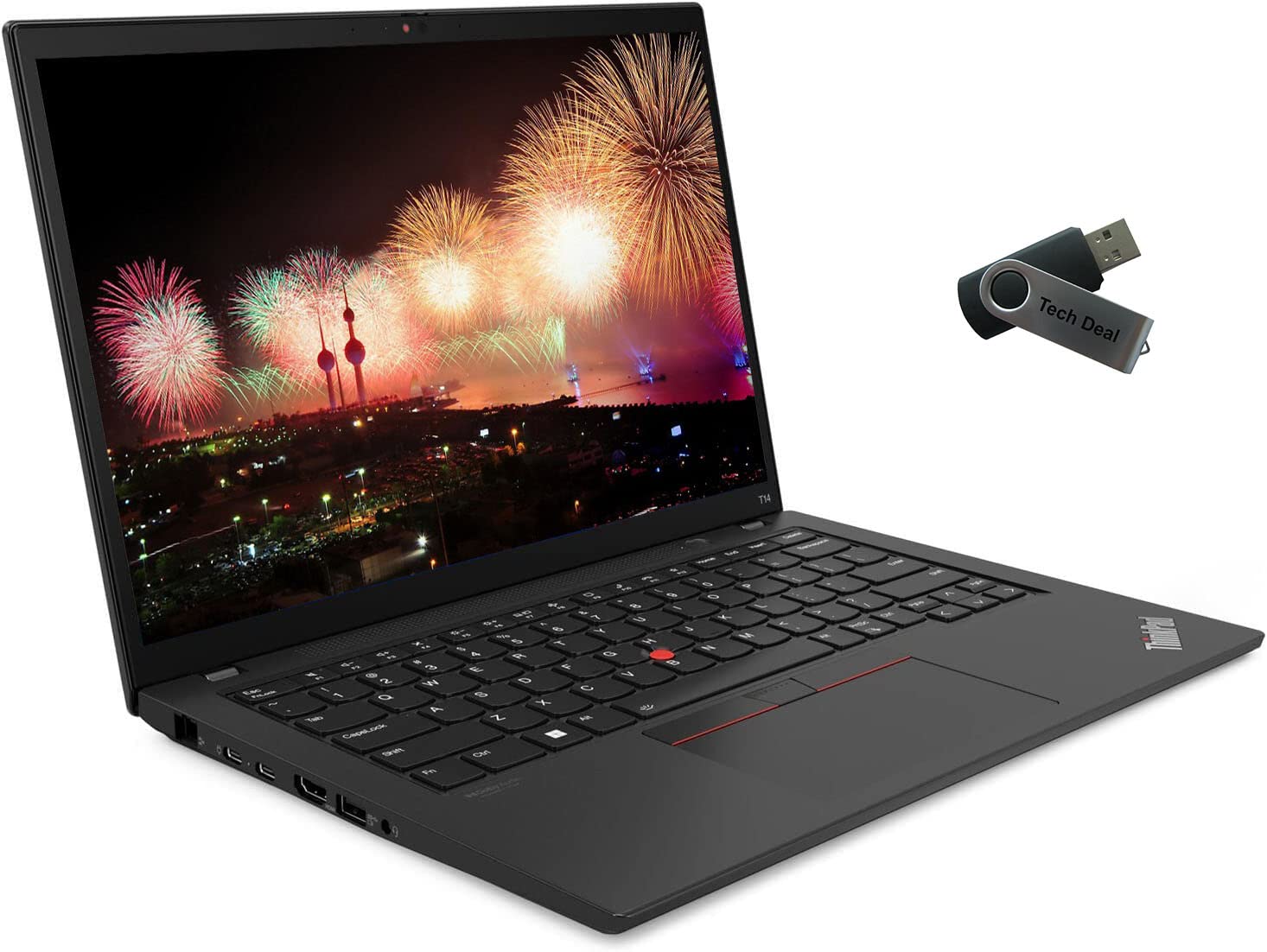 Lenovo 2022 ThinkPad T14 Gen 3 Business Laptop 14.0" 1920 x 1200IPS Touch Screen, Intel i7-1270P,32GB RAM,1TB NVMe SSD, Backlit KYB, Fingerprint Reader, Win 11Pro Thunder Black TD 32G USB