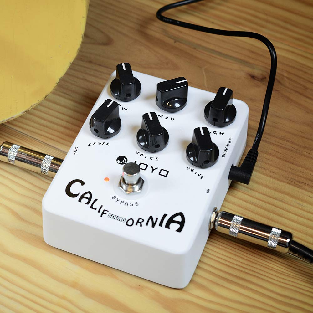 JOYO JF-15 Amplifier Simulator and JF-14 & JF-16 Overdrive Distortion Effect Pedals for Electric Guitar Most Frequently Combination Budget in Bundle