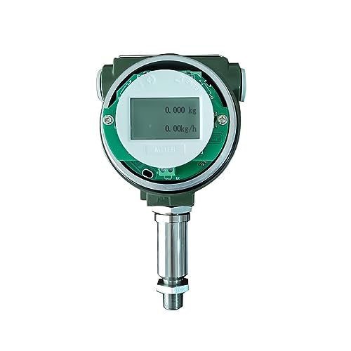 XAXAX Water Flow Meter, LWYD/LWYE Liquid Flow Meter Sensor, Transmitter RS485 of Pure Water Edible Oil Methanol Beer Gasoline Milk Alcohol,Gallon, QTS, PTS, L, m³(LWYD-DN12)