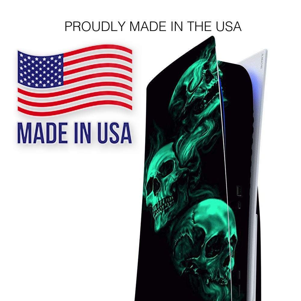 ITS A Skin Skins Compatible with Sony Playstation 5 Console Disc Edition - Protective Decal Overlay Stickers wrap Cover - See Speak Hear no Evil