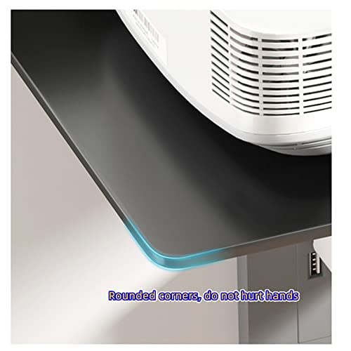 XZJMY Floating Shelves Black Set of 2,Metal Wall Shelf,8" Display Shelves for Wall Storage,Easily Expand Wall Space - Aluminum Floating Shelf for Security Cameras, Baby Monitors, Speakers (2, Black)