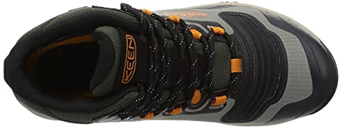 KEEN Men's Tempo Flex MID WP-M Hiking Boot, Vetiver Desert Sun, 8.5