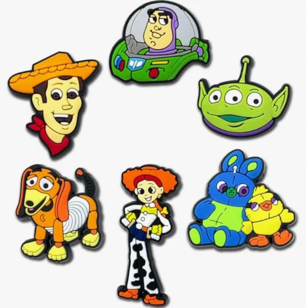 Hedbitoyo Cartoon Shoe Charms for Clog Decoration Cartoon Animals Sandals Accessories