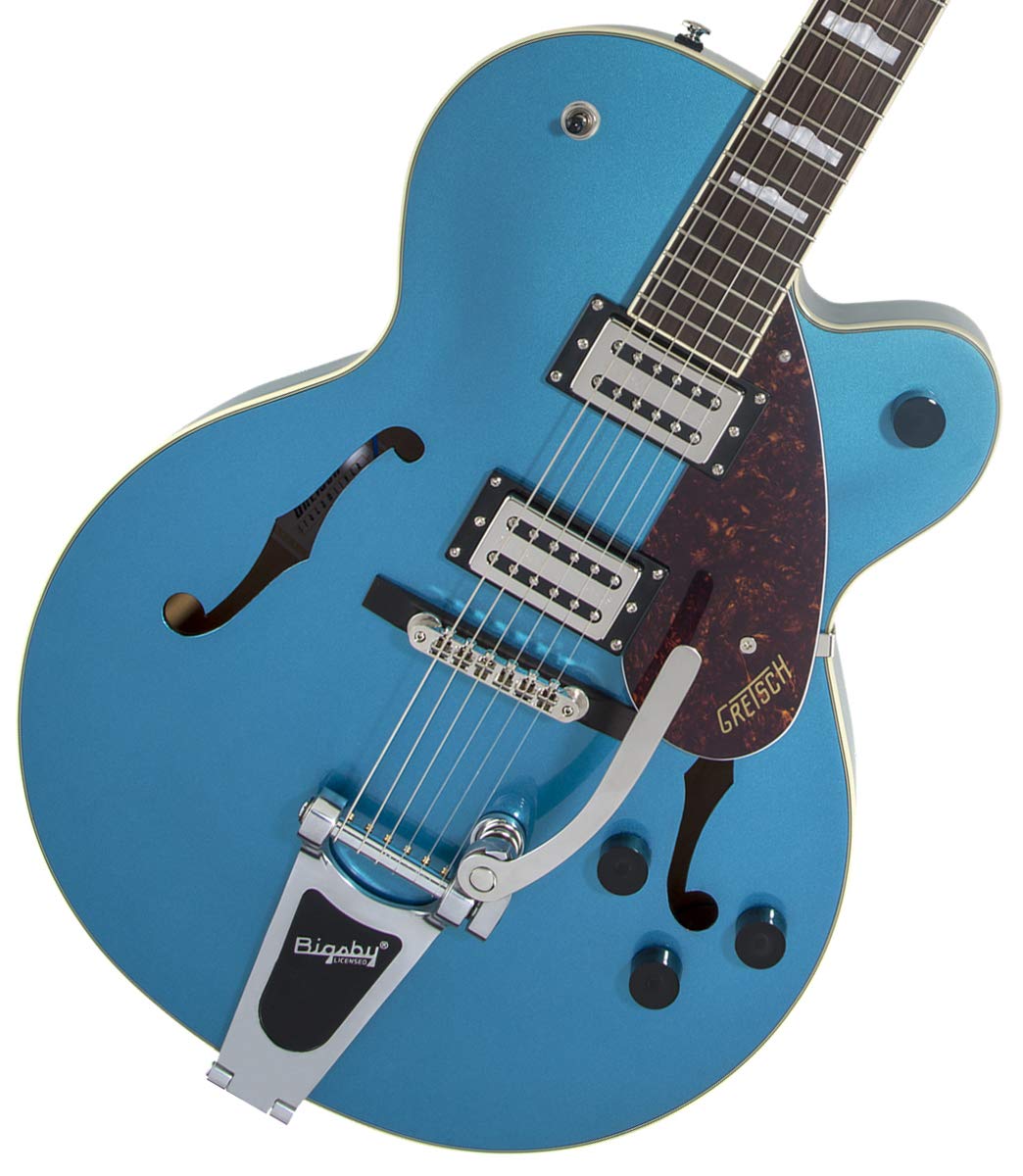 Gretsch G2420T Streamliner Hollow Body Riviera Blue w/Bigsby & Broad'Tron Pickups