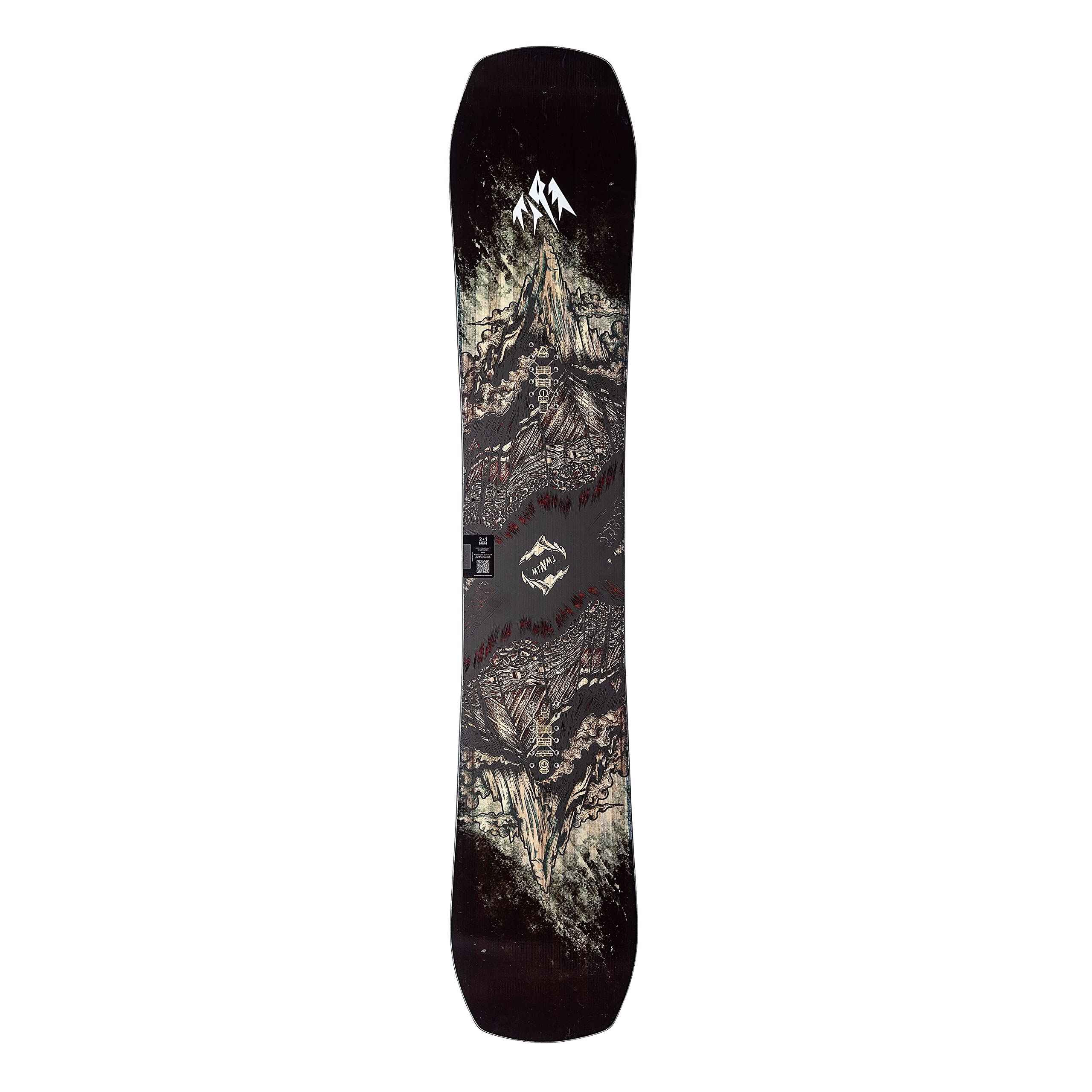 JONES Snowboards Mountain Twin Snowboard, Directional Twin, 159cm, Wide