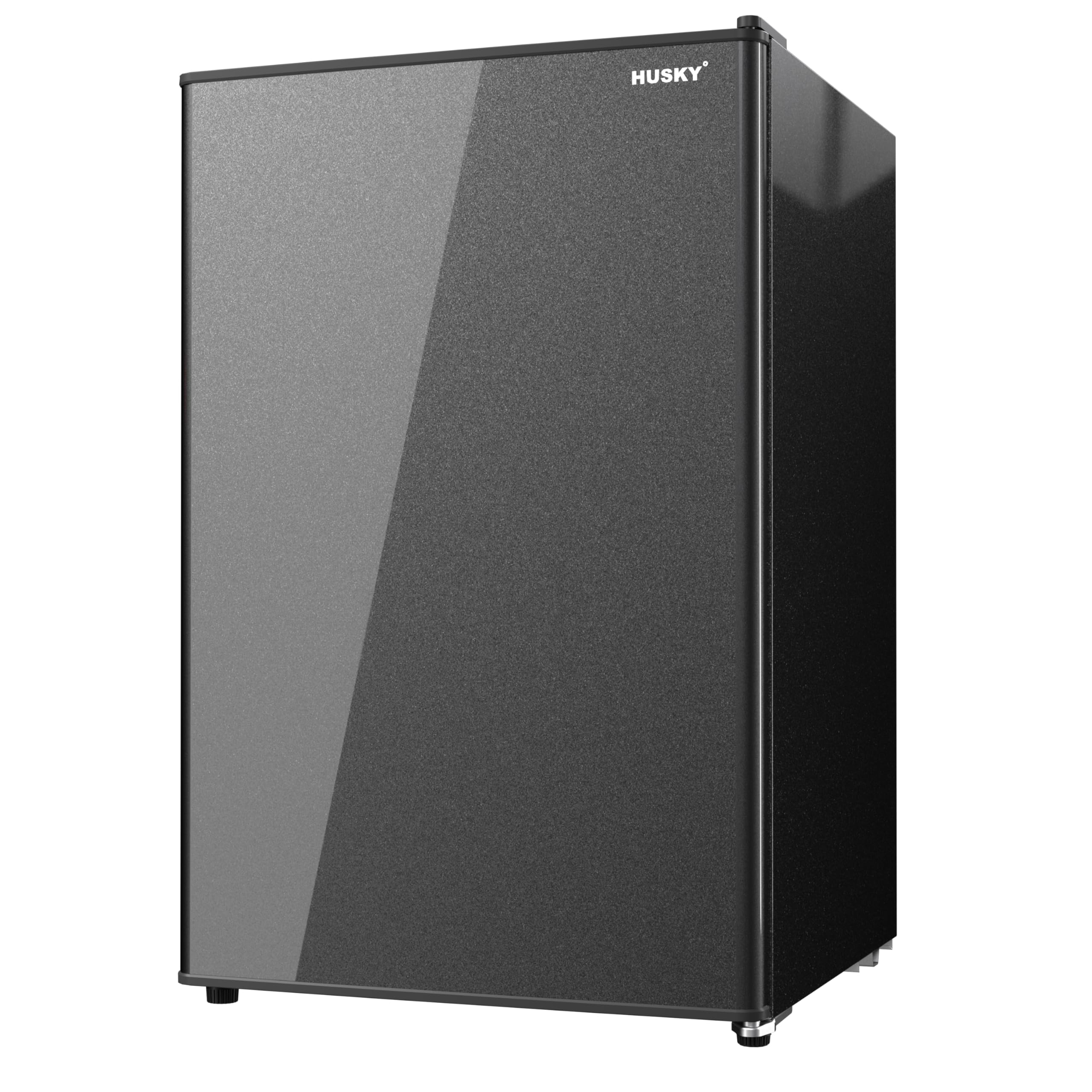 Husky Premium Undercounter/Freestanding Beverage Cooler & Mini Fridge 4.3 Cu.ft./122L with Reversible Solid Doors, Compact Refrigerator for Home, Restaurants, Commercial, RV Energy Star