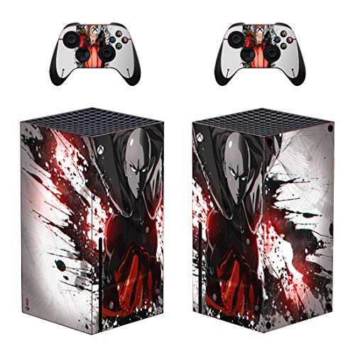 KAJAL MANI Vinyl Skin Sticker Decal Wrap for X-box-One-Series X Console Skin Set Bald Hero