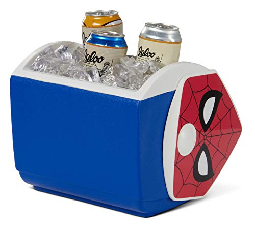 Igloo Limited Edition Marvel Spiderman Character 7 Qt Playmate pal, Spiderman Costume, Medium