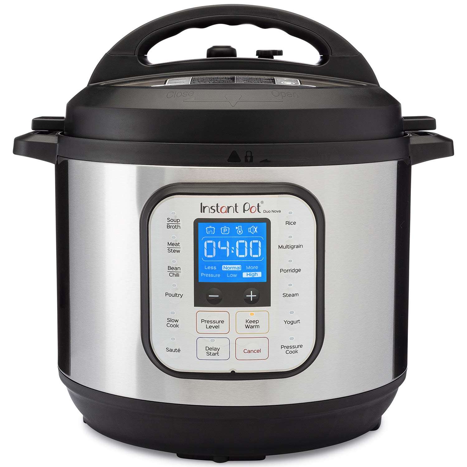 Instant Pot Duo Nova 7-in-1 Electric Pressure Cooker, Slow Cooker, Rice Cooker, Steamer, Saute, Yogurt Maker, 3 Quart, 14 One-Touch Programs, Best For Beginners