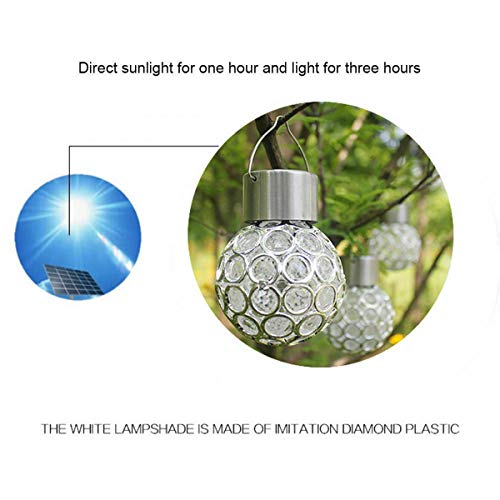 Josopa Outdoor Solar String Lights Waterproof Solar Powered Patio Lights with 7 Lighting Modes for Garden Yard Home Party Wedding Decoration
