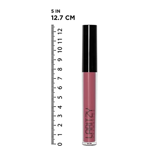 LARITZY COSMETICS Holographic Lip Gloss β Hydrating Non-Sticky Topcoat β 3.1 g (0.1 oz) (Curve)