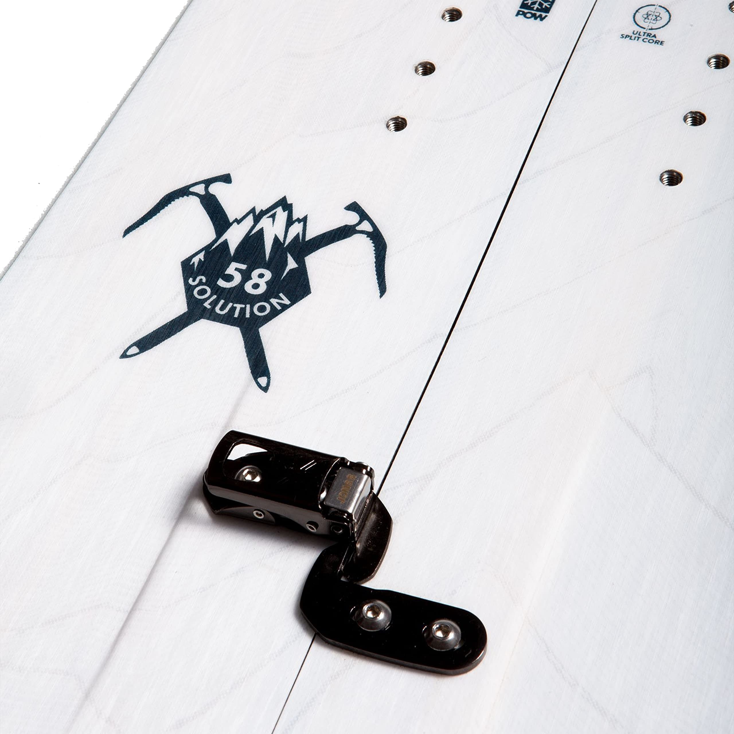 JONES Snowboards Men’s Solution Splitboard, Directional Freeride, 162cm, Wide, Big Horn Series
