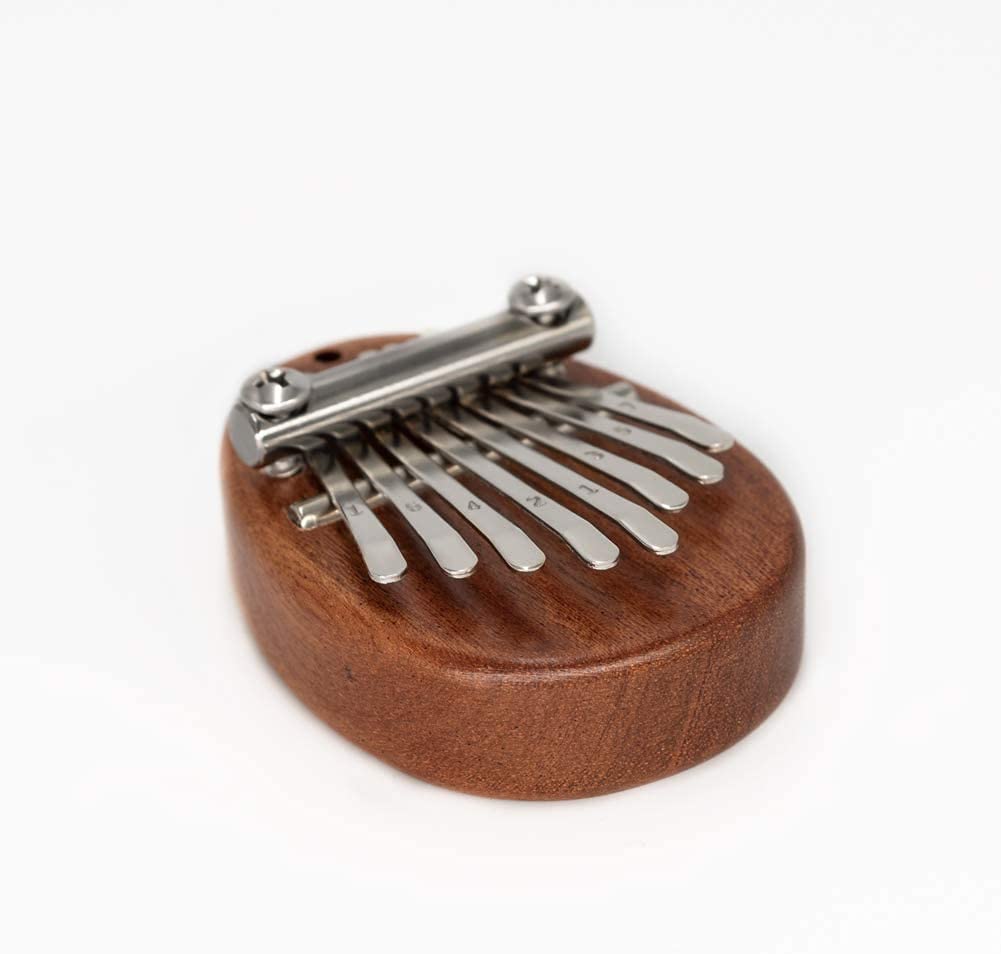 ILamourCar 8 Key Mini Kalimba exquisite Finger Thumb Piano Marimba Musical good accessory Pendant Gift for Kids Adult Beginners Professional.