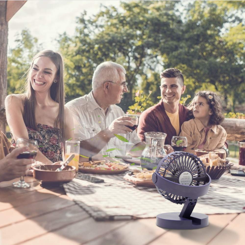 HueLiv Car Fan 12V