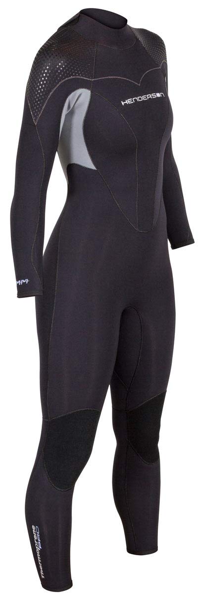 Henderson 7mm Thermoprene Pro Women’s Back Zip Jumpsuit, Black, 14
