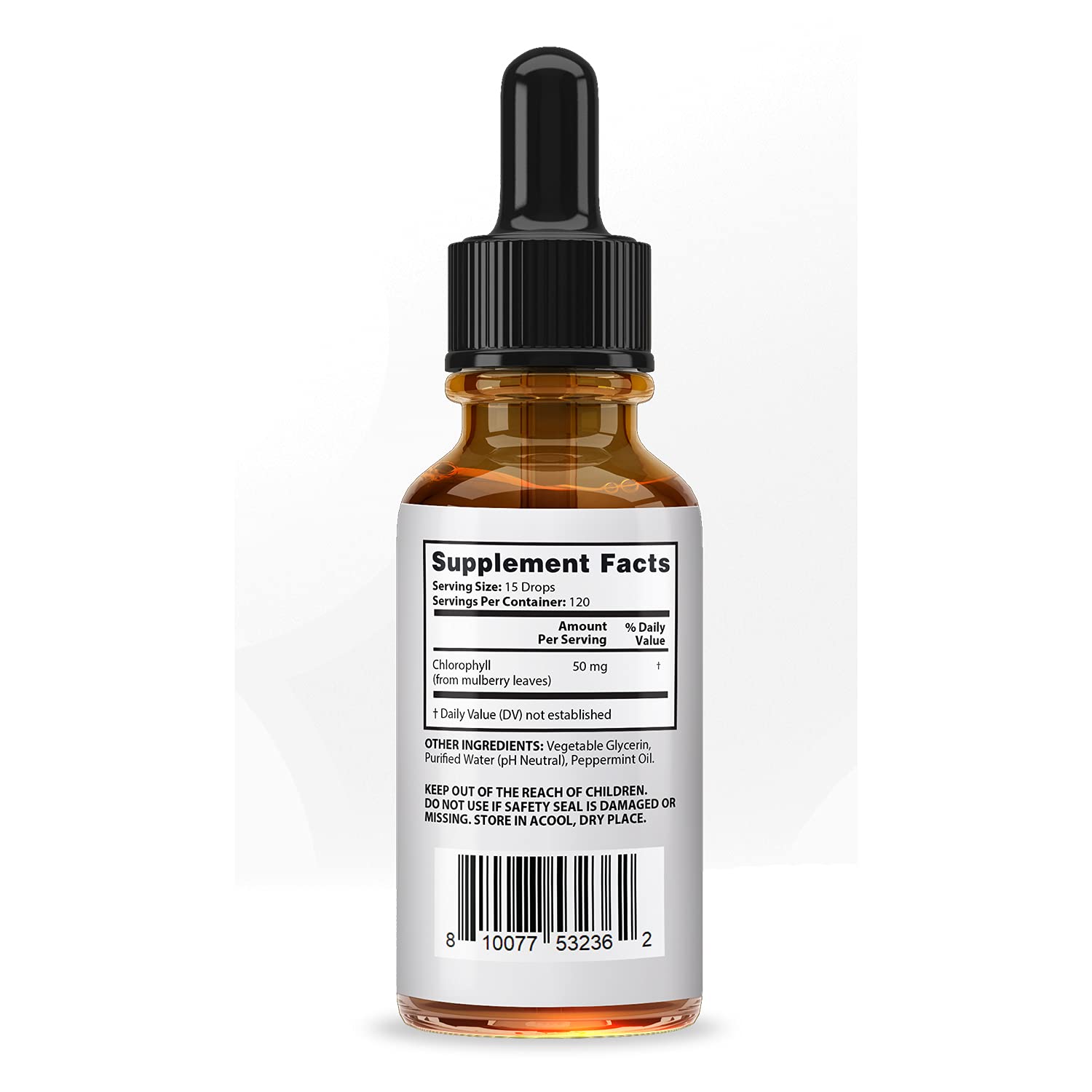 Justified Laboratories (3 Pack) Liquid Chlorophyll Drops 6000MG Maximum Strength Green Concentrate Blend Filled with Antioxidants Minerals and Vitamins 2 FL OZ