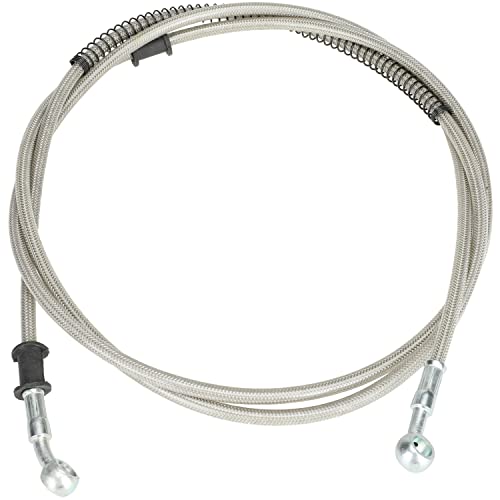YOXUFA Rear Brake Master Cylinder Reservoir Hose Line for 90cc 110cc 125cc 150cc 200cc 250cc Arctic Cat Suzuki Chinese ATV Quad Pit Dirt Bike Yerf Dog Helix Coleman Go Kart Cart Buggy Motorcycle Parts
