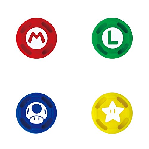 HORI Nintendo Switch Super Mario Analog Caps Officially Licensed By Nintendo - Nintendo Switch