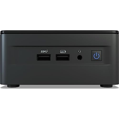 Intel 2023 NUC 13 Pro Kit NUC13ANHi7 Business Tall Mini PC Desktop Computer, 13th Gen 12-Core i7-1360P, 64GB DDR4 RAM, 4TB PCIe SSD, WiFi 6, Bluetooth 5.3, Windows 11 Pro, BROAG HDMI Cable