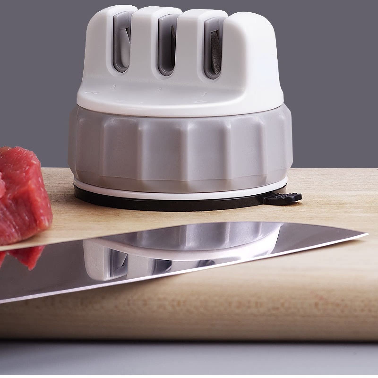 Knife Sharpener Mini Knife Sharpener One-Handed Sharpening Kitchen Knife Sharpening Tool That is Safe, Fast and Sharp. Type2
