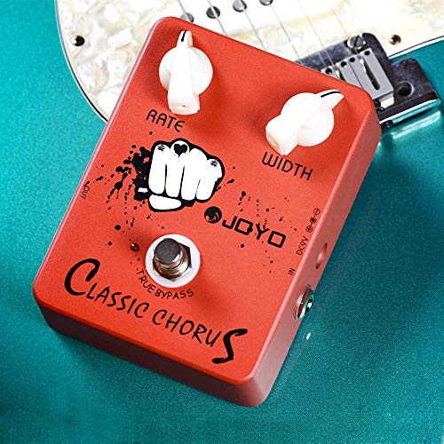 JOYO JF-08 Delay & JF-05 Chorus & JF-10 Compressor Effects for Electric Guitar Most Frequently Combination Budget Pedals in Bundle
