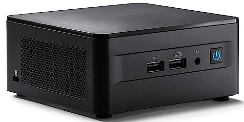Intel NUC 12 Pro Kit School & Business Mini Desktop i7-1260P 12-Core, 32GB RAM, 256GB PCIe SSD + 1TB HDD (2.5), Iris Xe, WiFi, Bluetooth, HDMI, Win 11 Pro with G2 Universal Dock